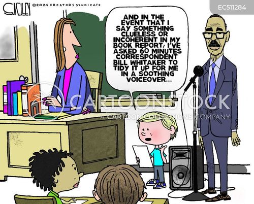 60 Minutes Interview Cartoons and Comics - funny pictures from CartoonStock