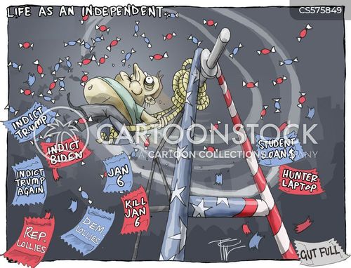 Independent Vote Cartoons and Comics - funny pictures from CartoonStock