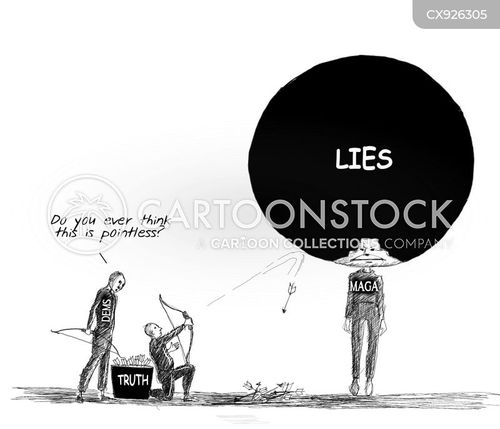 Maga Disinformation Cartoons and Comics - funny pictures from CartoonStock