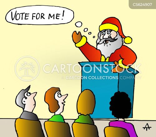 Santa's Campaign Trail Cartoons and Comics - funny pictures from ...