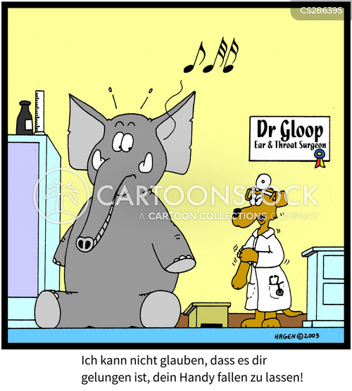 Cartoons und Karikaturen mit Arzttermin