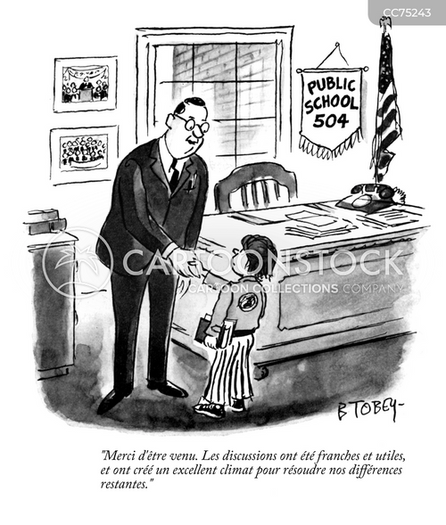 Dessins humoristique et caricaturés avec Principal