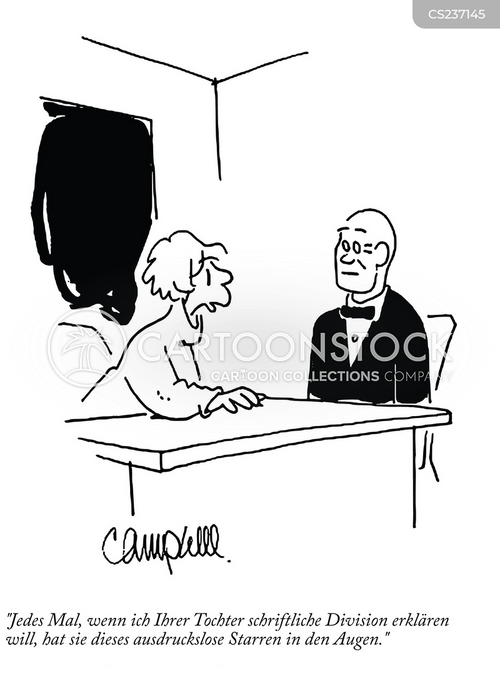 Cartoons und Karikaturen mit Elternabend