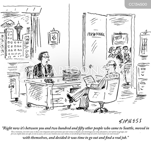 Dessins humoristique et caricaturés avec Nouvel Embauché