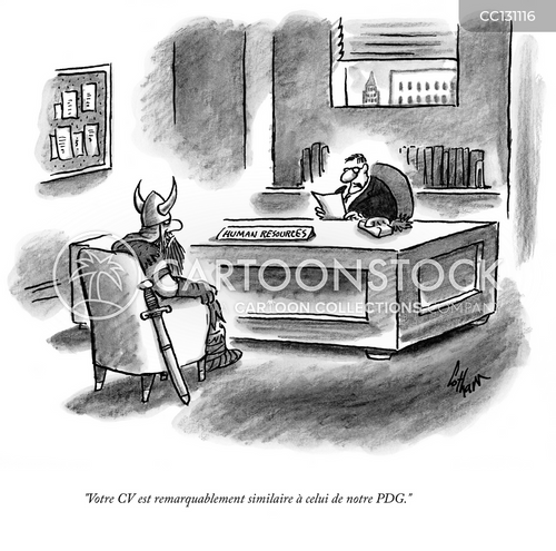 Dessins humoristique et caricaturés avec Embauche Inclusive