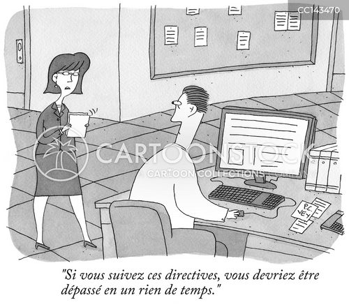 Dessins humoristique et caricaturés avec Emploi Sans Issue