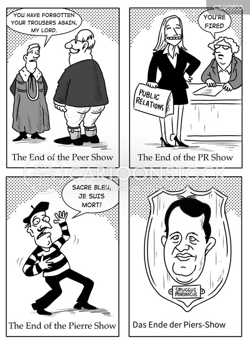 Cartoons und Karikaturen mit Nde