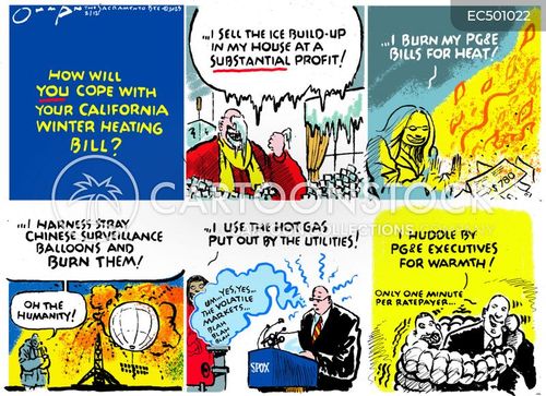 Winter Energy Plan Cartoons and Comics - funny pictures from CartoonStock