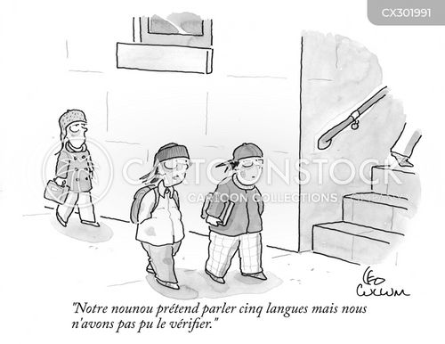 Dessins humoristique et caricaturés avec Test De Langue