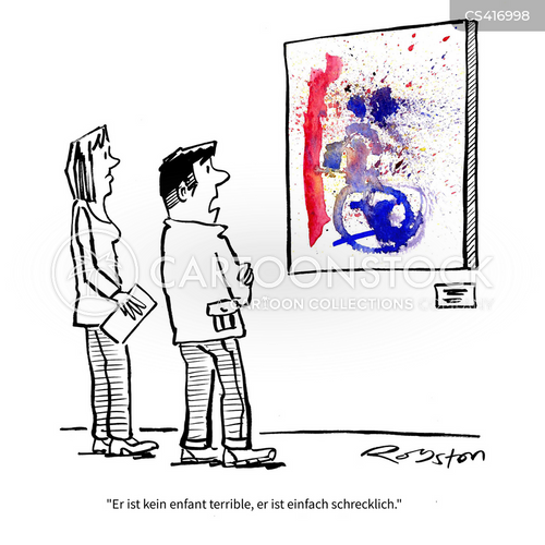 Cartoons und Karikaturen mit L'enfant Terrible