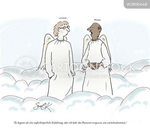 Cartoons und Karikaturen mit Vergesslichkeit