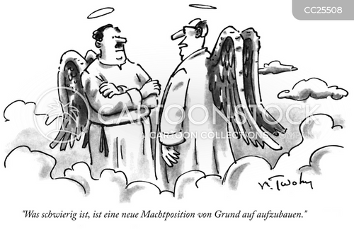 Cartoons und Karikaturen mit Neustart