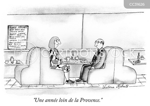 Dessins humoristique et caricaturés avec Provence