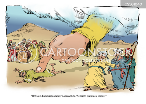 Cartoons und Karikaturen mit Enoch