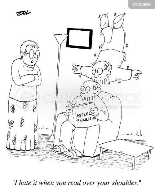 Astral Projection Cartoons and Comics - funny pictures from CartoonStock