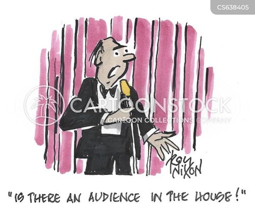 Audience Cartoons and Comics - funny pictures from CartoonStock