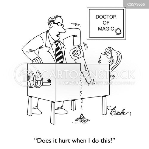 Magician's Act Cartoons and Comics - funny pictures from CartoonStock