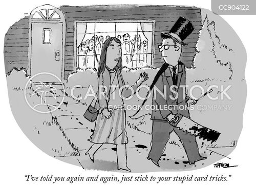 Card Trick Cartoons and Comics - funny pictures from CartoonStock