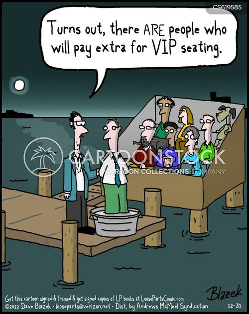 Vip Seating Cartoons and Comics - funny pictures from CartoonStock