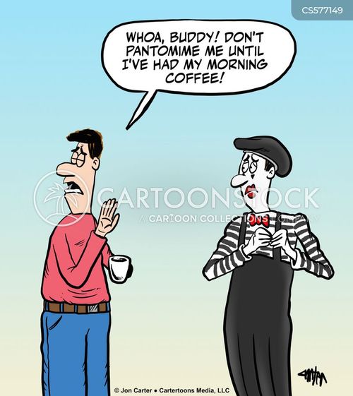 Street Mime Cartoons and Comics - funny pictures from CartoonStock