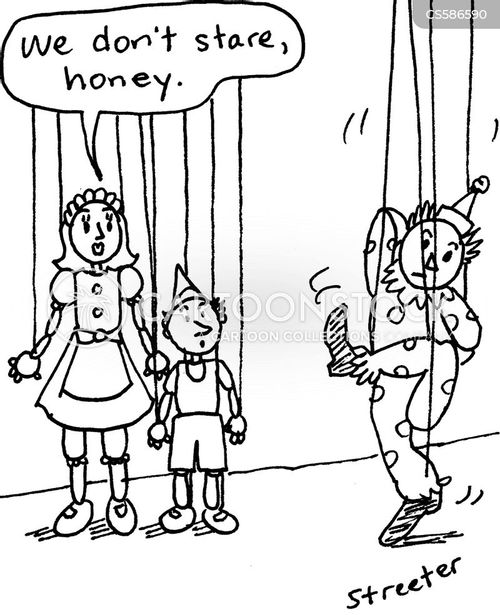 Strings Attached Cartoons and Comics - funny pictures from CartoonStock