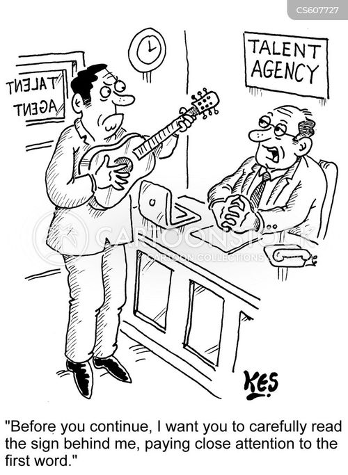 Talent Audition Cartoons and Comics - funny pictures from CartoonStock
