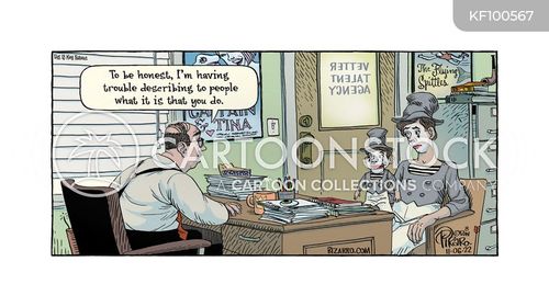 Silent Performance Cartoons and Comics - funny pictures from CartoonStock