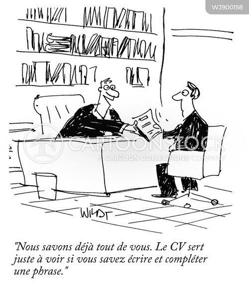 Dessins humoristique et caricaturés avec Entretien Vidéo