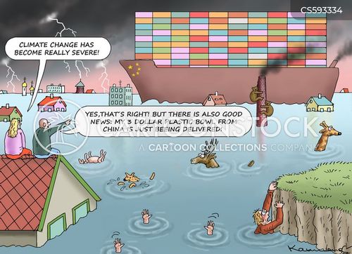 Flood Emergency Cartoons and Comics - funny pictures from CartoonStock