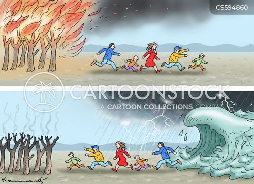 Climate Disaster Cycle Cartoons and Comics - funny pictures from ...