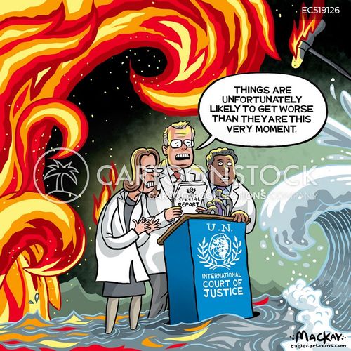 Climate Disaster Cycle Cartoons and Comics - funny pictures from ...