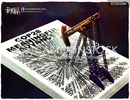 Oil Lobby Cartoons and Comics - funny pictures from CartoonStock