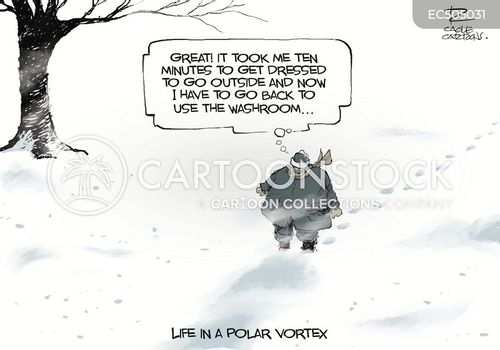 Polar Vortexes Cartoons and Comics - funny pictures from CartoonStock