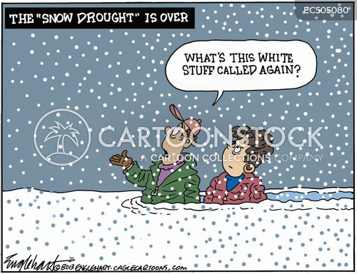 Snowfall Effect Cartoons and Comics - funny pictures from CartoonStock