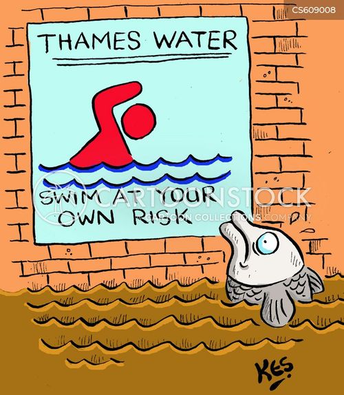 River Thames Cartoon