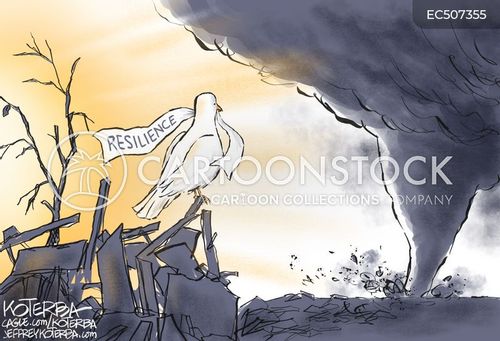 Tornado-ravaged Cartoons and Comics - funny pictures from CartoonStock