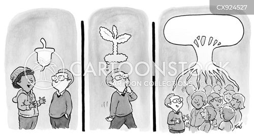 Tree Planting Cartoons and Comics - funny pictures from CartoonStock