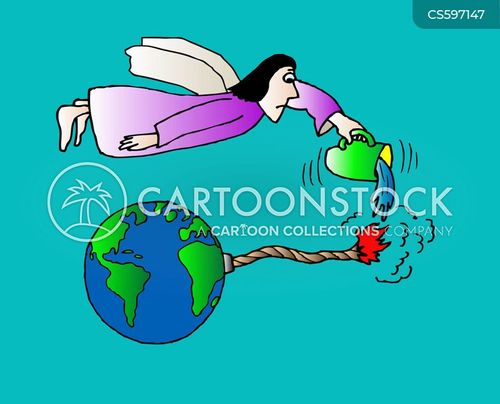 Sun Exploding Cartoons and Comics - funny pictures from CartoonStock