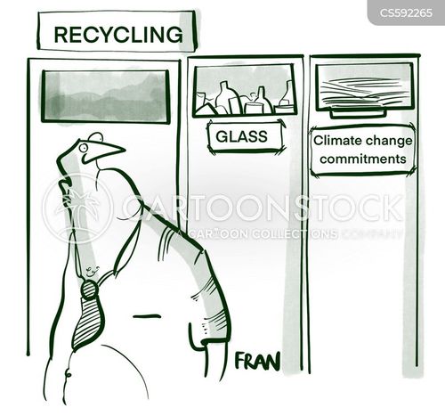 Climate Commitments Cartoons and Comics - funny pictures from CartoonStock