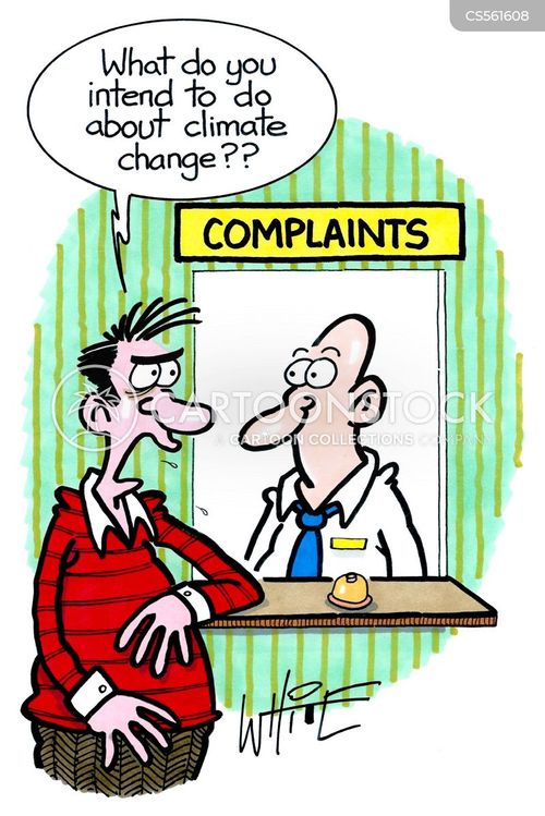 Complaint Department Cartoons and Comics - funny pictures from CartoonStock