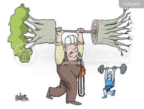 Deforestation Cartoons and Comics - funny pictures from CartoonStock