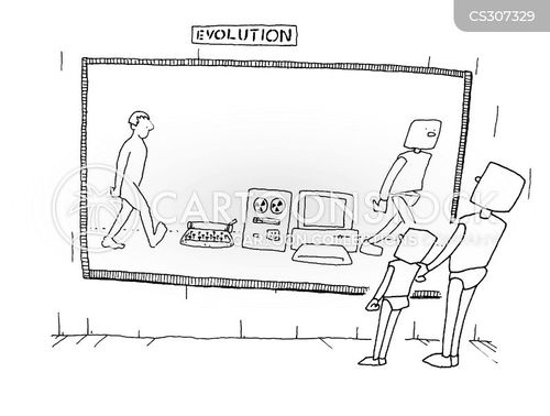 Evolution Cartoons and Comics - funny pictures from CartoonStock