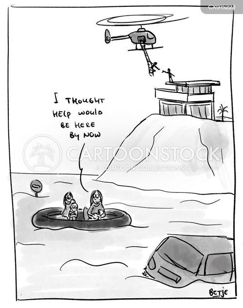 Flood Damage Cartoons and Comics - funny pictures from CartoonStock