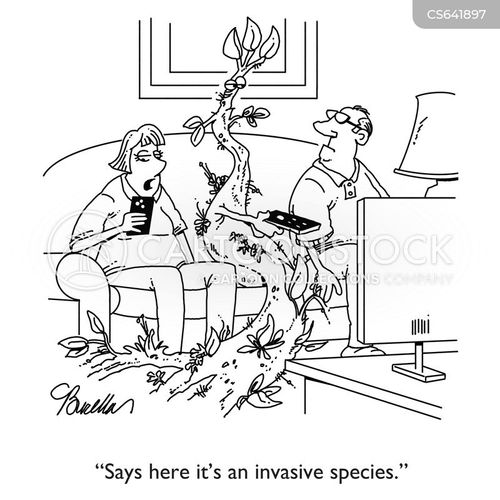Invasive Species Cartoons and Comics - funny pictures from CartoonStock