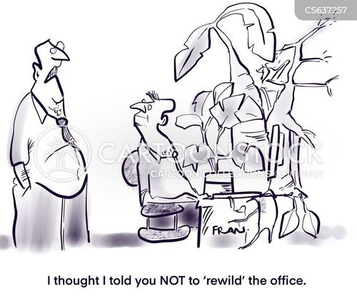 Rewilding Cartoons and Comics - funny pictures from CartoonStock