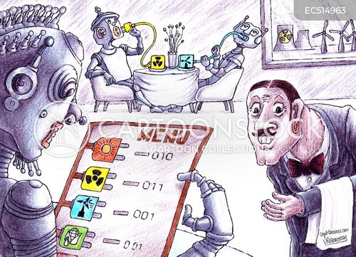 Mechanical Menu Cartoons and Comics - funny pictures from CartoonStock