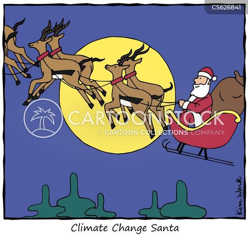Santa Cartoons and Comics - funny pictures from CartoonStock