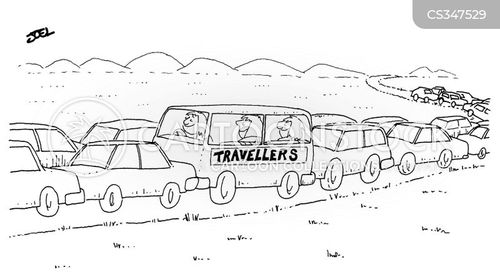 Traffic Island Cartoons and Comics - funny pictures from CartoonStock