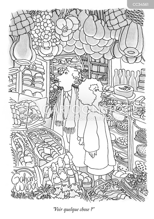 Dessins humoristique et caricaturés avec Espace De Rayonnage