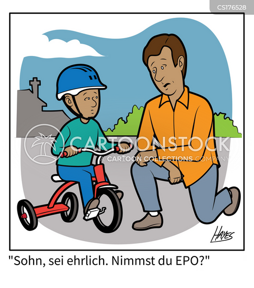 Cartoons und Karikaturen mit Epo